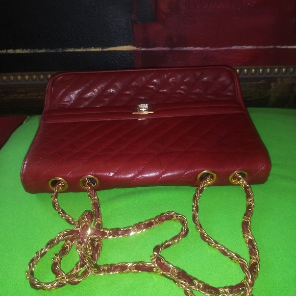 Morris Moskowitz | Bags | Morris Moskowitz Vintage Chevron Shoulder Bag ...